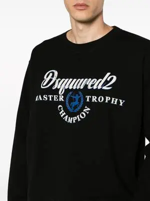 Dsquared2 Logo-print Cotton Sweatshirt