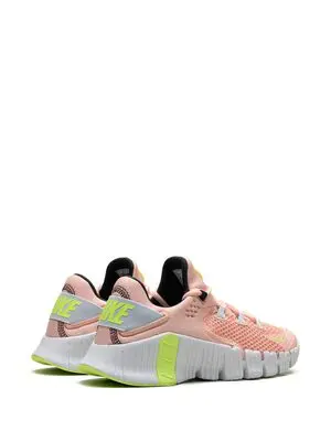 Nike Free Metcon 4 Athletic Sneakers - Orange