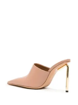 Off-White Allenframe Leather Mules