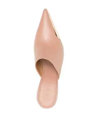 Off-White Allenframe Leather Mules