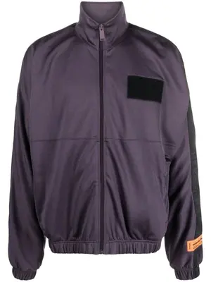 Heron Preston Appliqué Track Jacket - Purple