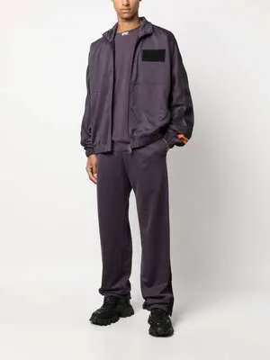 Heron Preston Appliqué Track Jacket - Purple