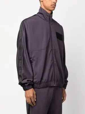 Heron Preston Appliqué Track Jacket - Purple