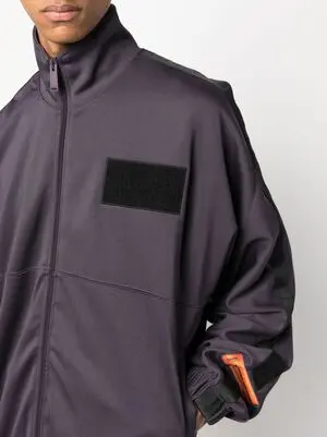 Heron Preston Appliqué Track Jacket - Purple