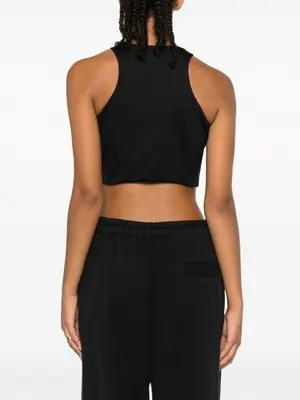 Off-White Logo-print Cropped Tank Top