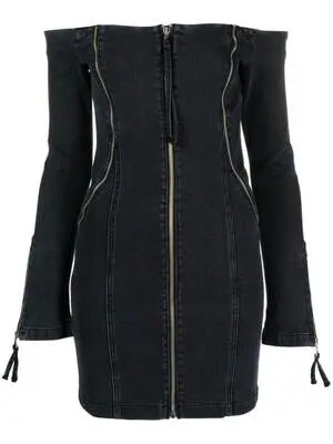 Blumarine Zip Up Dresses