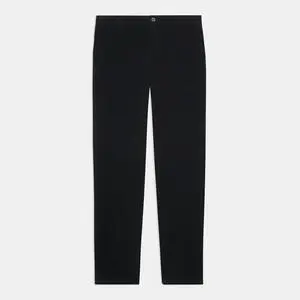 Theory Classic-fit Cotton Moleskin Pant - Black