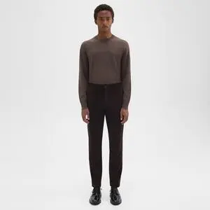 Theory Classic-Fit Cotton Moleskin Pant Mink