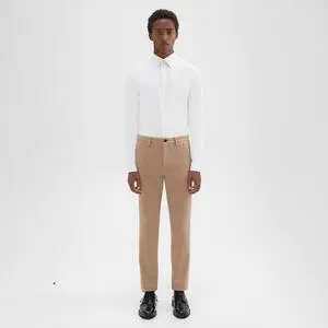 Theory Classic-Fit Cotton Moleskin Pant Palomino