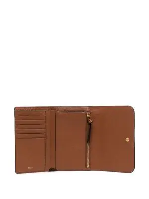 Chloé Marcie Leather Wallet - Brown