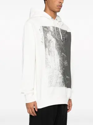 Balmain Jolie Madame Cotton Hoodie - White