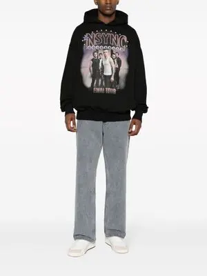 1989 STUDIO Nsync Graphic Print Hoodie