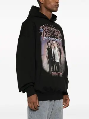 1989 STUDIO Nsync Graphic Print Hoodie