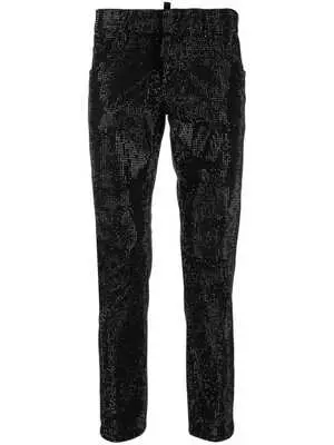 Dsquared2 Slim Cut Jeans - Black
