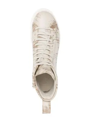 Camper Brutus Leather Biker Boots