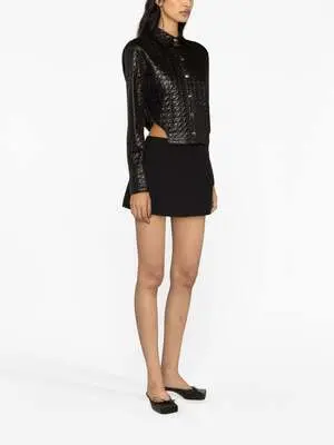 PATOU Cut-out Quilted Jacket