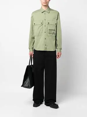 Dsquared2 Logo-detail Cotton Shirt