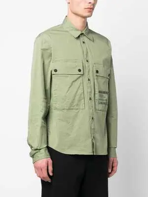Dsquared2 Logo-detail Cotton Shirt