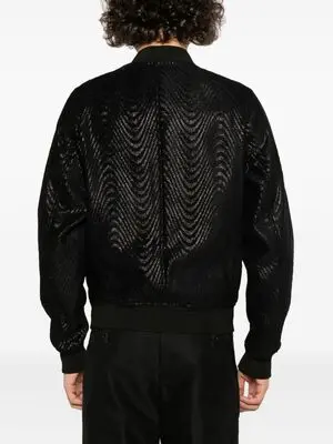 TOM FORD Wave Jacquard Bomber Jacket