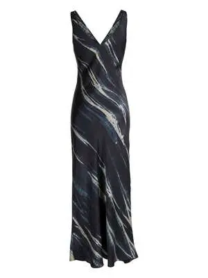 Voz Double V Bias Sleeveless Dress
