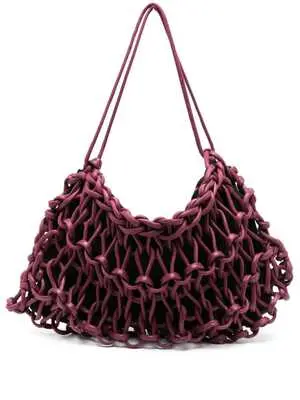 Alienina Nadia Interwoven Shoulder Bag - Purple
