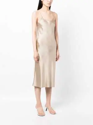 Voz Scoop Neck Sleeveless Dress - Neutrals