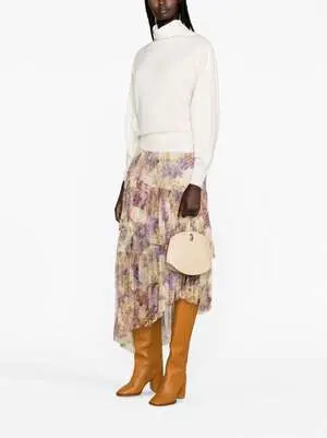 Zimmermann Lyrical Brushed Wool-cashmere Jumper - White