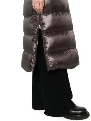 Herno Funnel-neck Down Coat - Brown