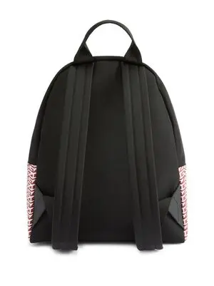 GIUSEPPE ZANOTTI Bud Monogram Backpack - Red