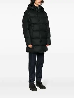 Woolrich Detachable-hood Quilted Padded Coat