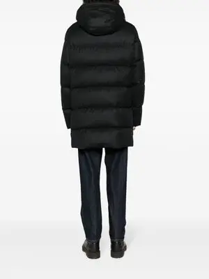 Woolrich Detachable-hood Quilted Padded Coat