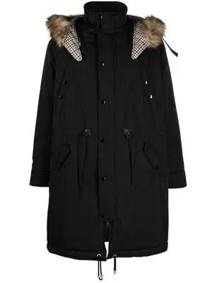 Kenzo Faux-fur-detailed Hooded Coat