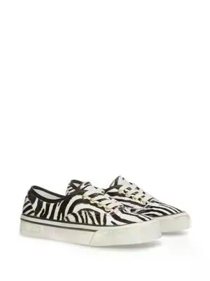 Bally Lyder Zebra-print Sneakers