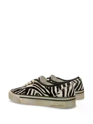 Bally Lyder Zebra-print Sneakers