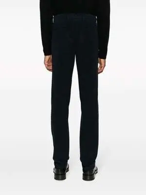 Incotex Skinny Mid-waist Chino Trousers - Blue
