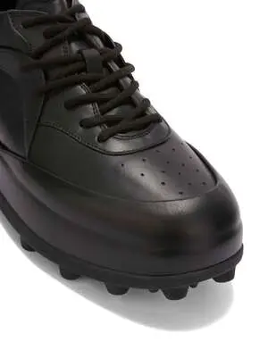 JIL SANDER Chunky Toecap Sneakers - Black