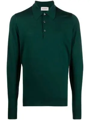 JOHN SMEDLEY Dorset Wool Polo Shirt