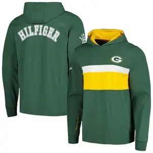 Tommy Hilfiger Bay Packers Morgan Long Sleeve Hoodie T-shirt - Green