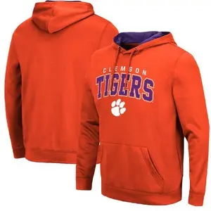 COLOSSEUM Clemson Tigers Resistance Pullover Hoodie - Orange