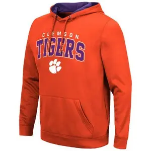 COLOSSEUM Clemson Tigers Resistance Pullover Hoodie