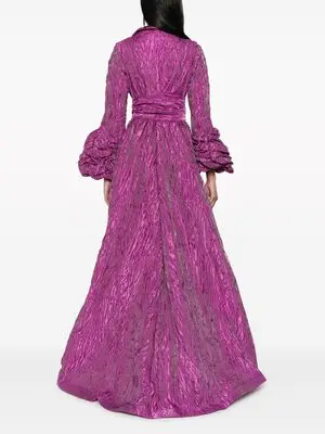 BARUNI Hypnotise Belted Maxi Dress
