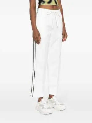 P.a.r.o.s.h Logo-embroidered Striped Track Pants
