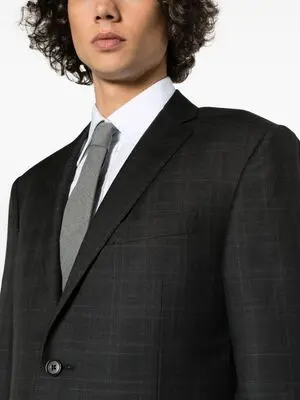 Corneliani Checked Single-breasted Suit