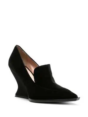 Alberta Ferretti Sculpted Heel Pumps