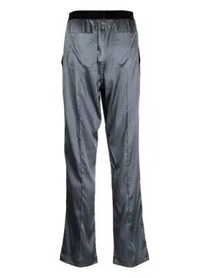 TOM FORD Satin-finish Trousers - Grey