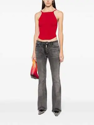 COURREGES Mid-rise Flare Jeans