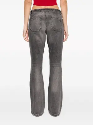 COURREGES Mid-rise Flare Jeans