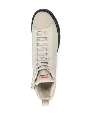 Camper Brutus Lace-up Boots - Neutrals