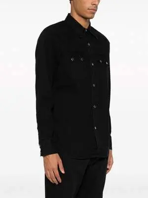 Ralph Lauren Button-up Cotton Shirt - Black