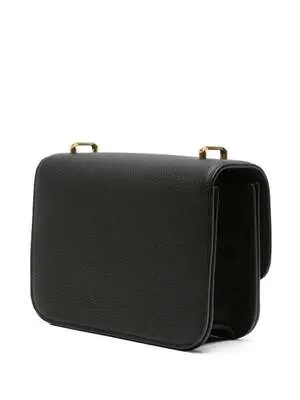 Tory Burch Logo-plaque Leather Crossbody Bag - Black